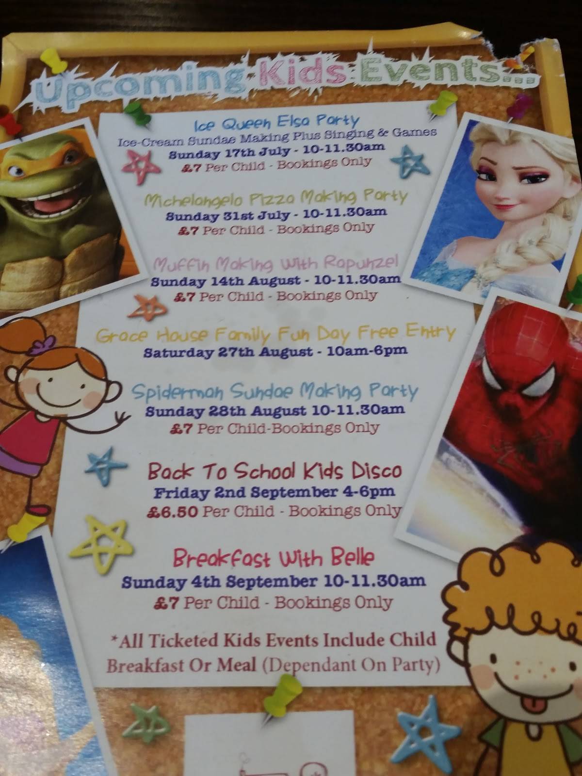 Menu at Oak Tree Farm - Farmhouse Inns pub & bar, Sunderland
