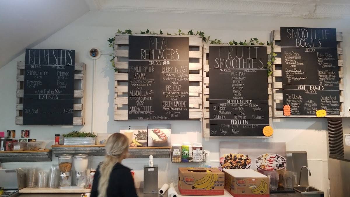 Menu at Refresh Cafe & Smoothie Bar, Rochester