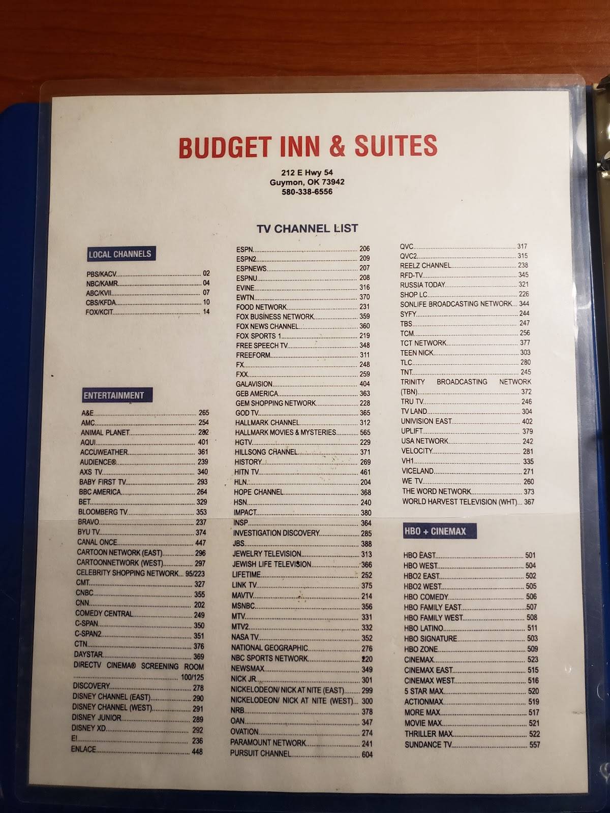 Menu at Refz Sports Bar and Grill, Guymon
