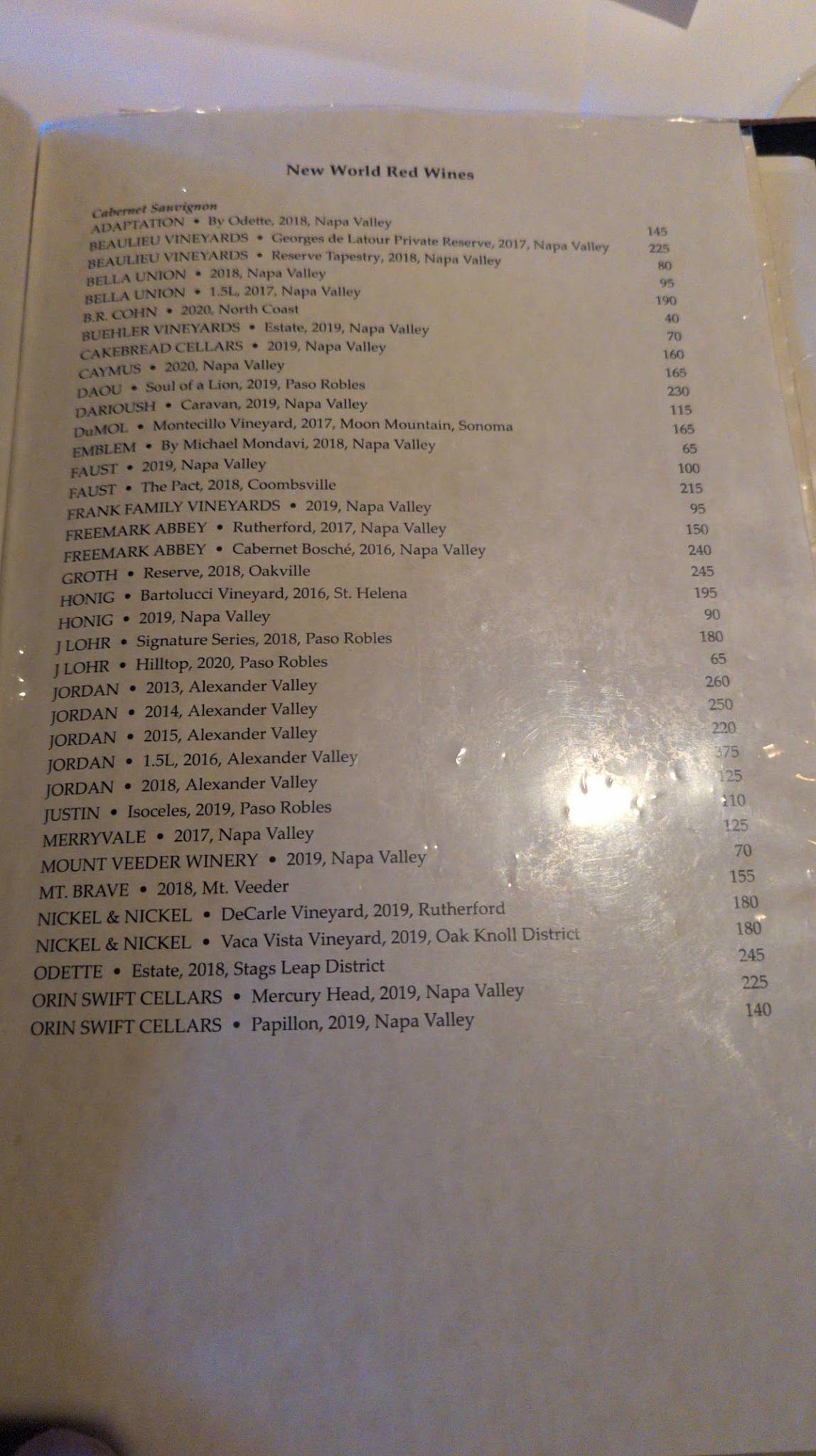 Menu at Rick Erwin's West End Grille pub & bar, Greenville
