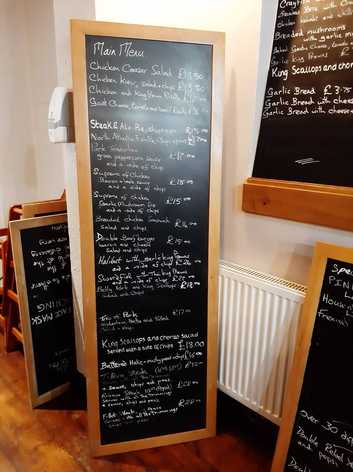 Menu at The Ffrwd pub & bar, Wrexham