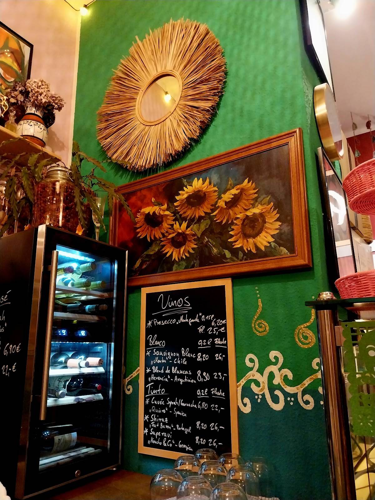 Carta del restaurante Que Chévere, Dresde