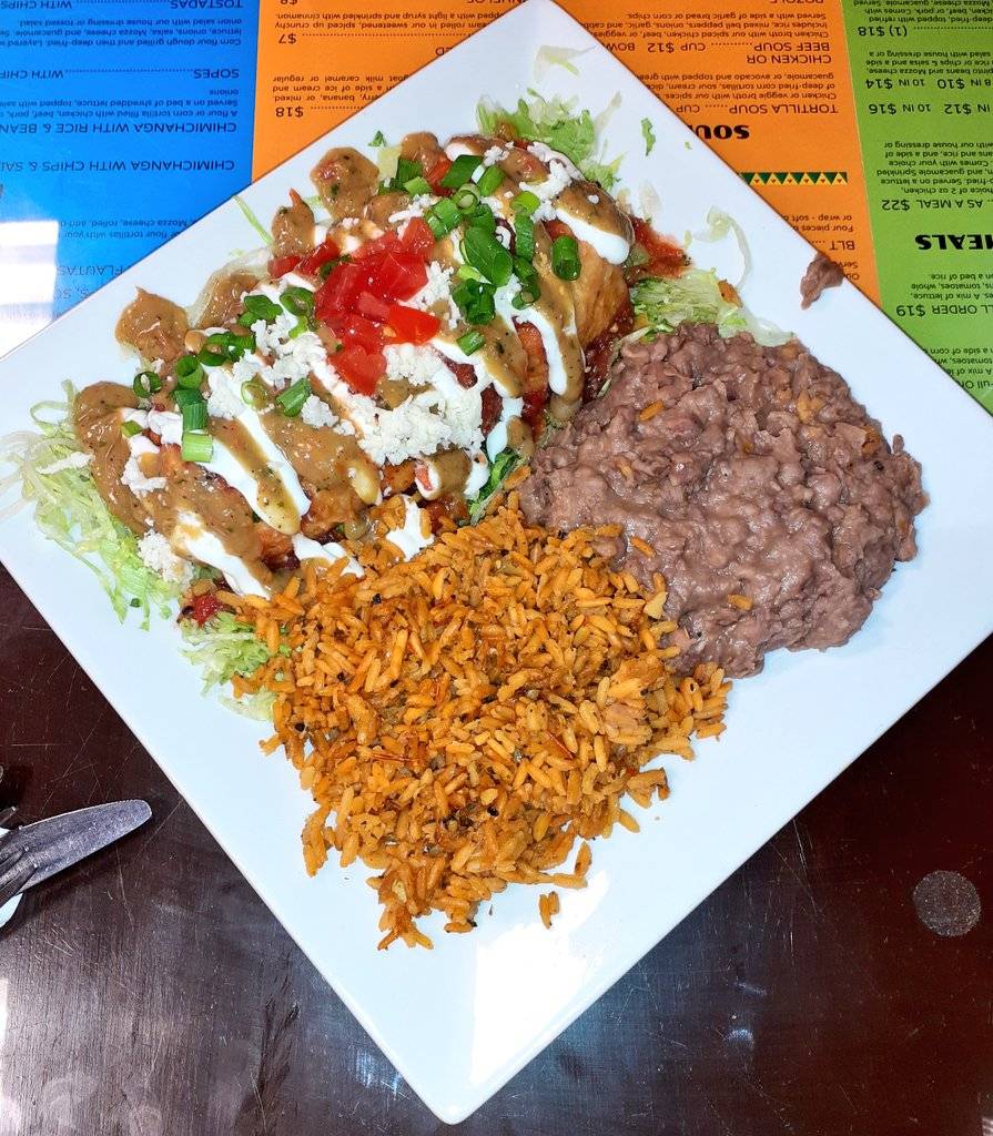 Menu at Chicanos Mexican Restaurante, Quesnel