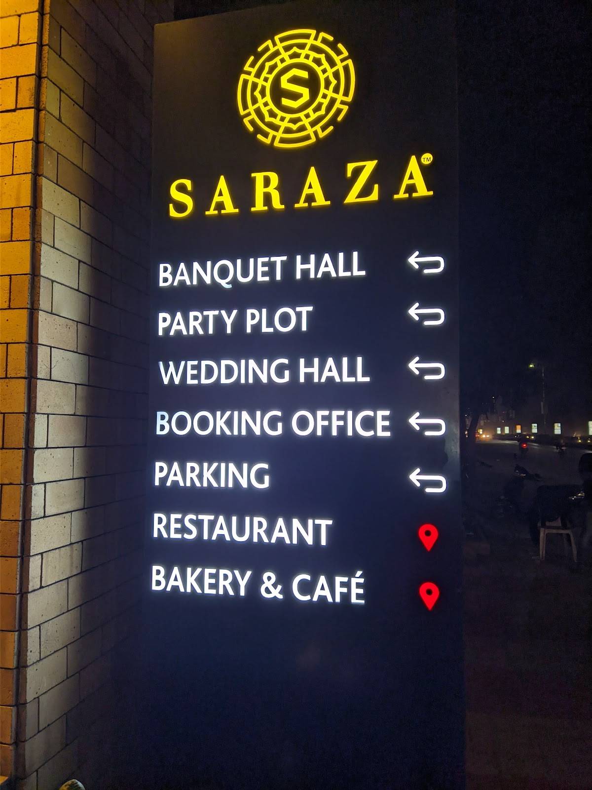 Menu at Saraza, Rajkot, SARAZA" Opp. Cosmoplex Cinema