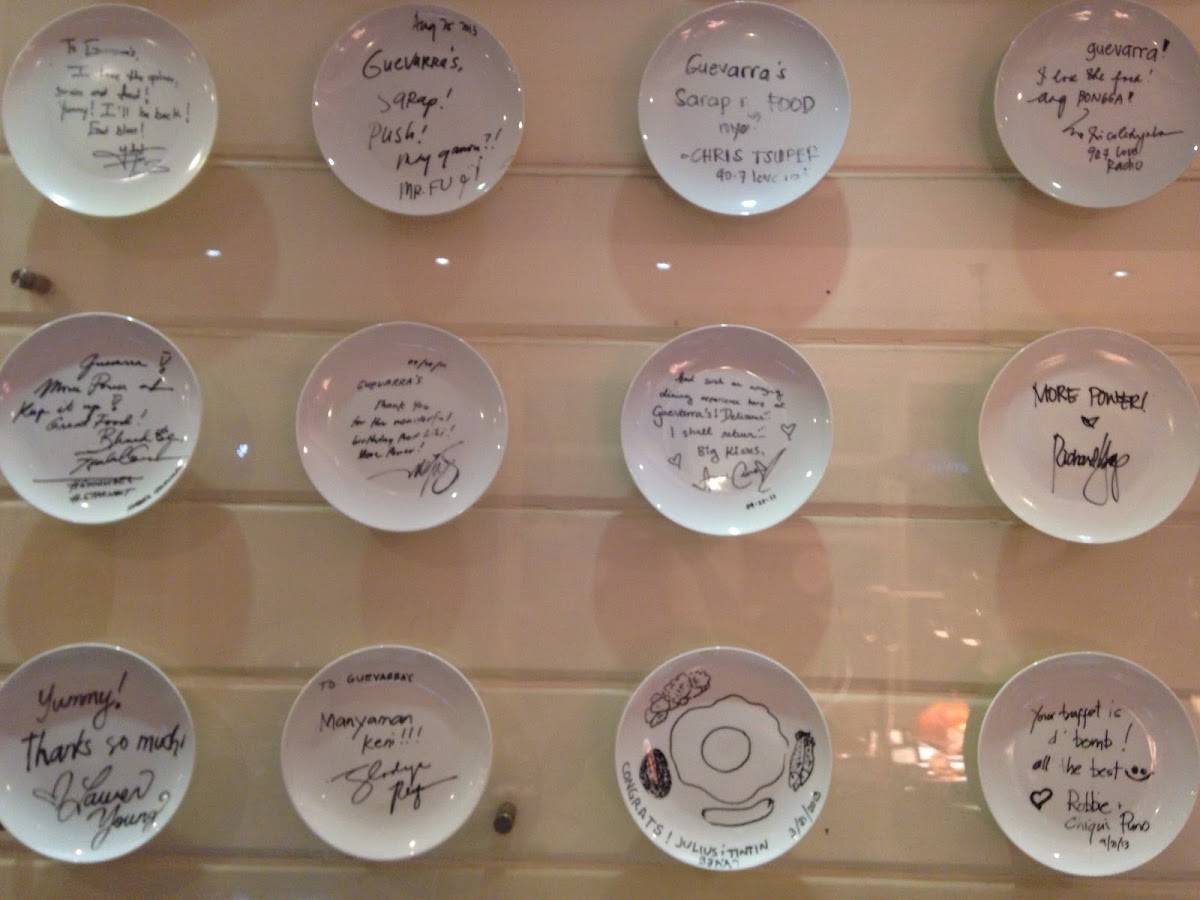 Menu at Guevarra's by Chef Laudico restaurant, San Juan
