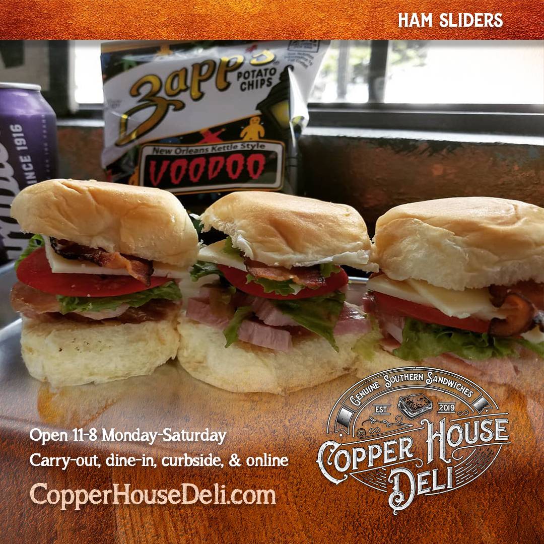 Menu at Copper House Deli restaurant, Wetumpka