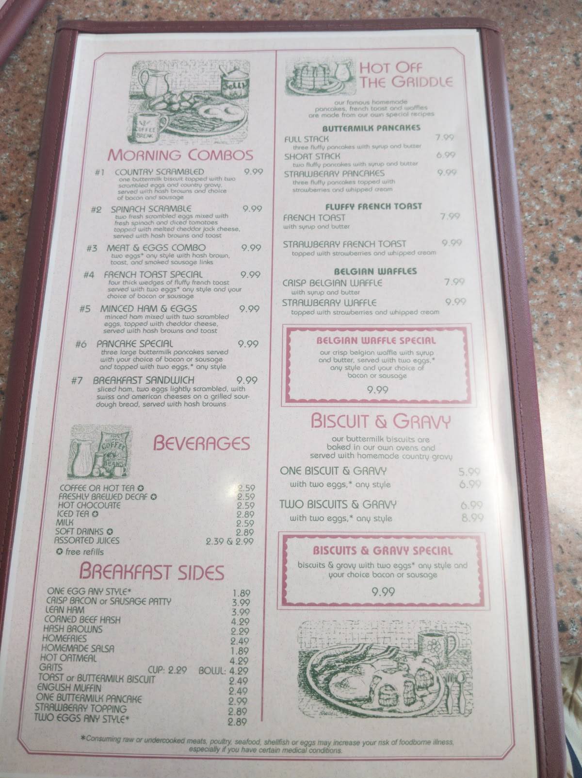 Menu at Country Boys Restaurant, Phoenix, E Greenway Rd