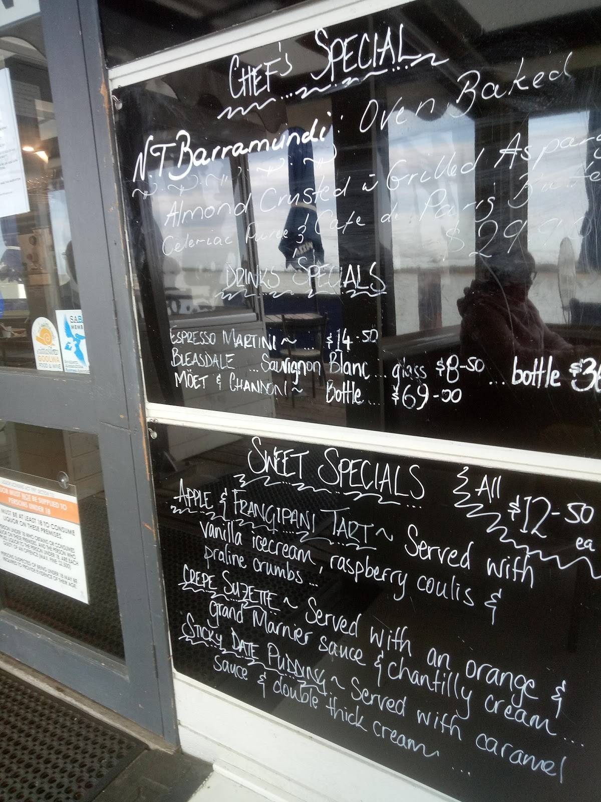 Menu at Hector's Modern Australian Kitchen restaurant, Goolwa