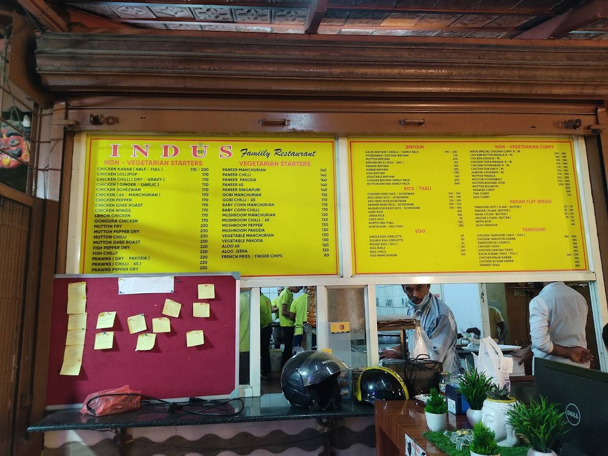Menu at Indus Restaurant Best restaurant in btm layout, Bengaluru