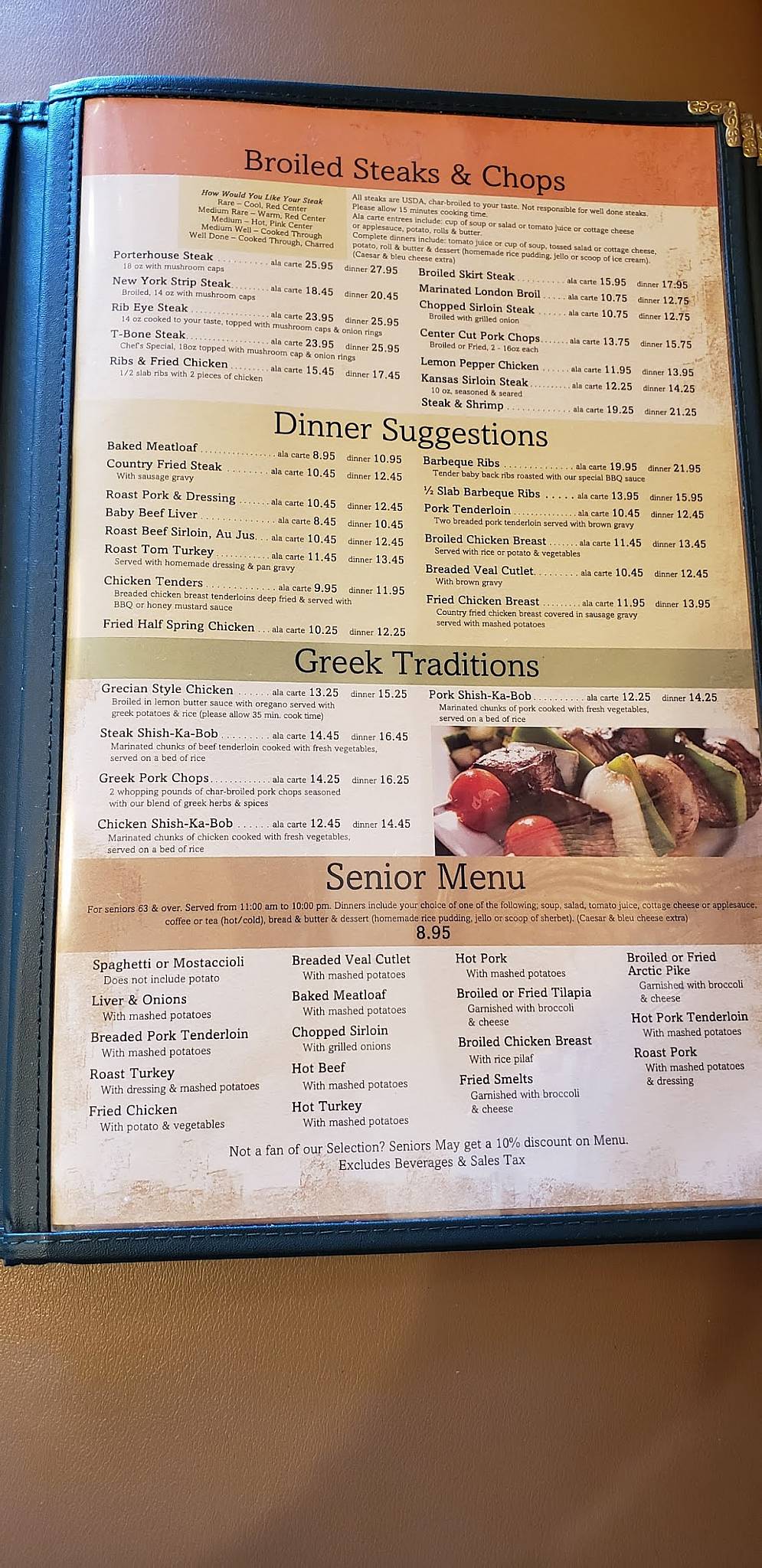 Menu at Jedi's Garden Family Restaurant, Griffith