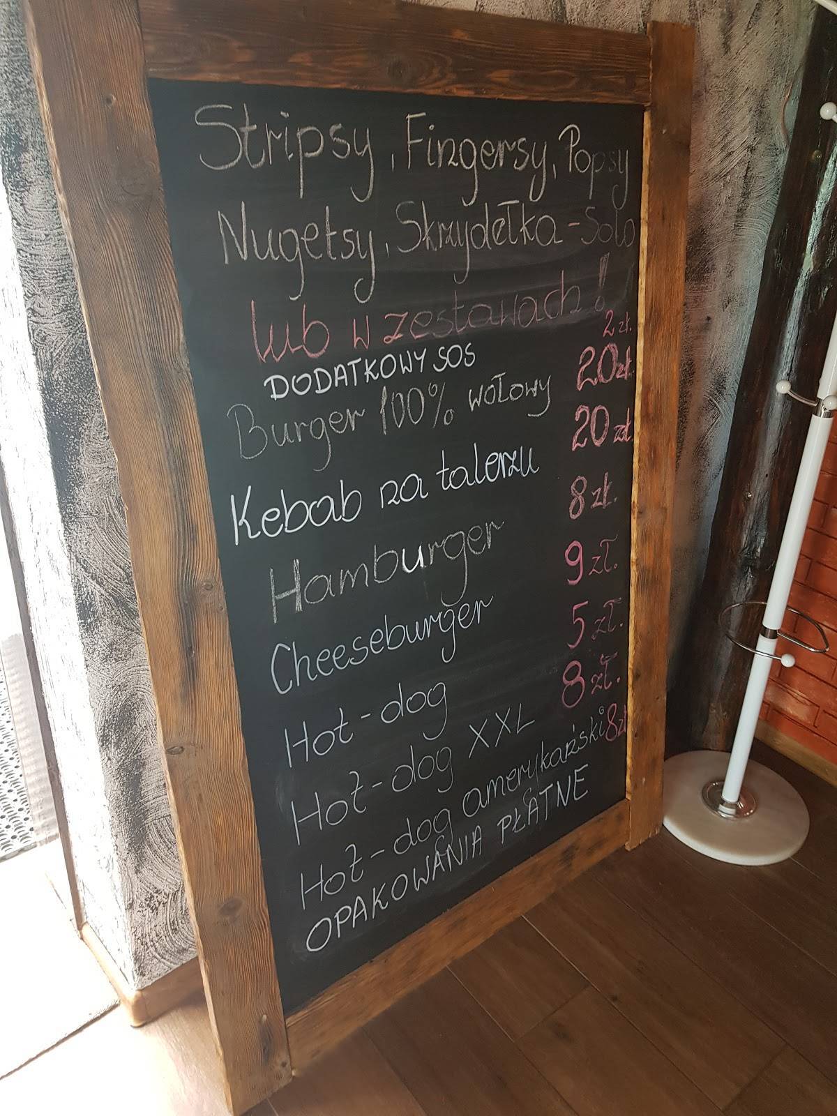 Menu at KEBAB BAR, Czchów