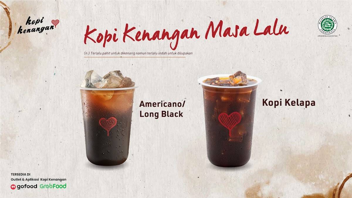 Menu at Kopi Kenangan - Ruko Gresik Kota Baru, Gresik