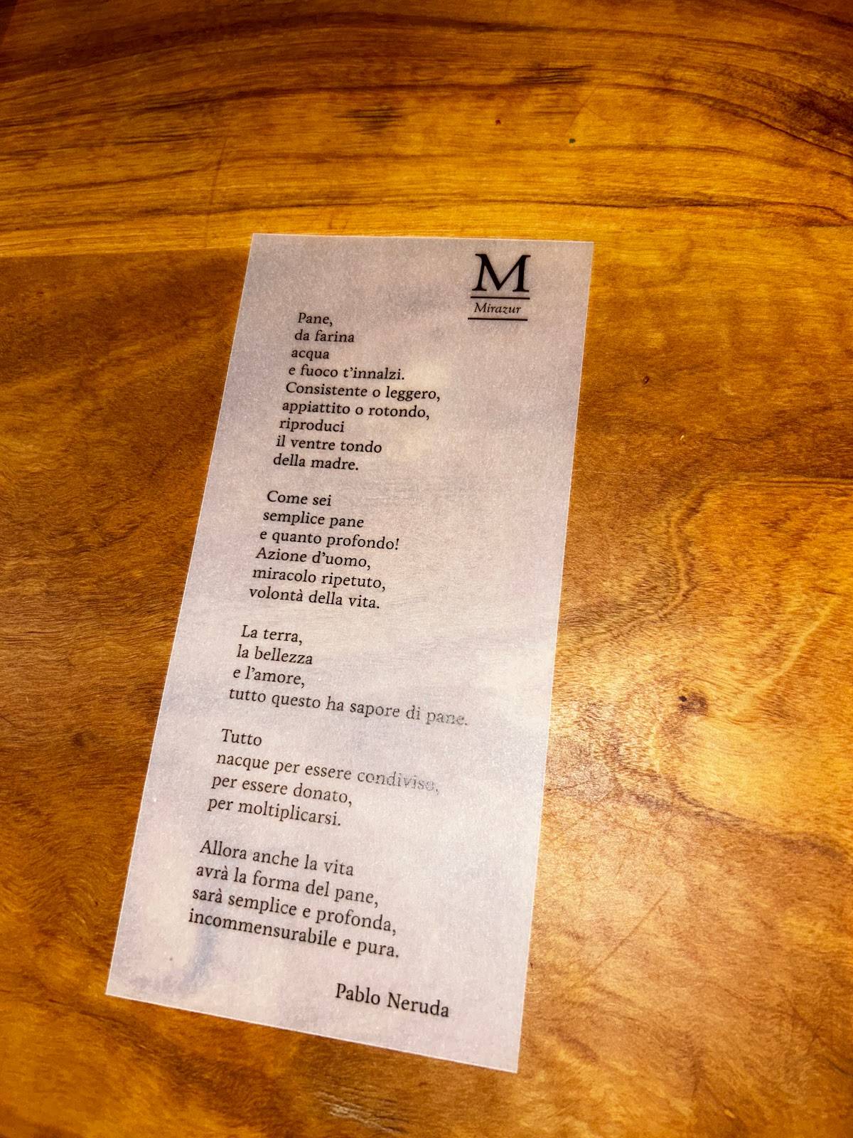 Menu au Restaurant Mirazur, Menton, 30 Av. Aristide Briand