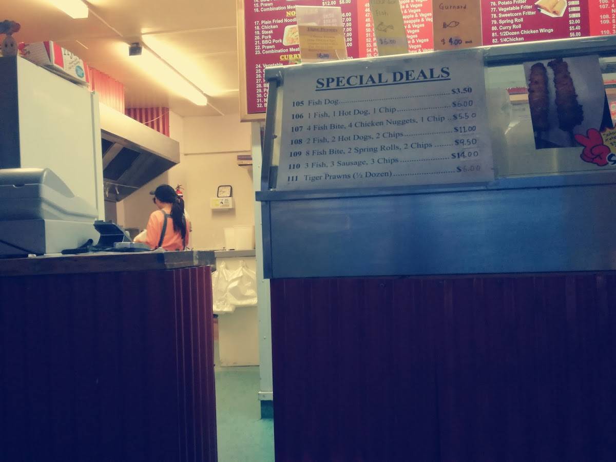 Menu at New Tui Lunch Takeaway restaurant, Whangarei