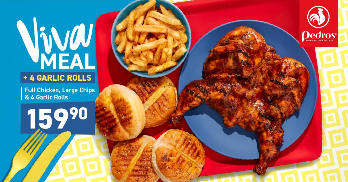 Menu at Pedros Cresta restaurant, Randburg