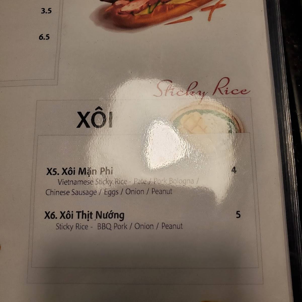 Menu at Phi Coffee & Tea restaurant, Houston