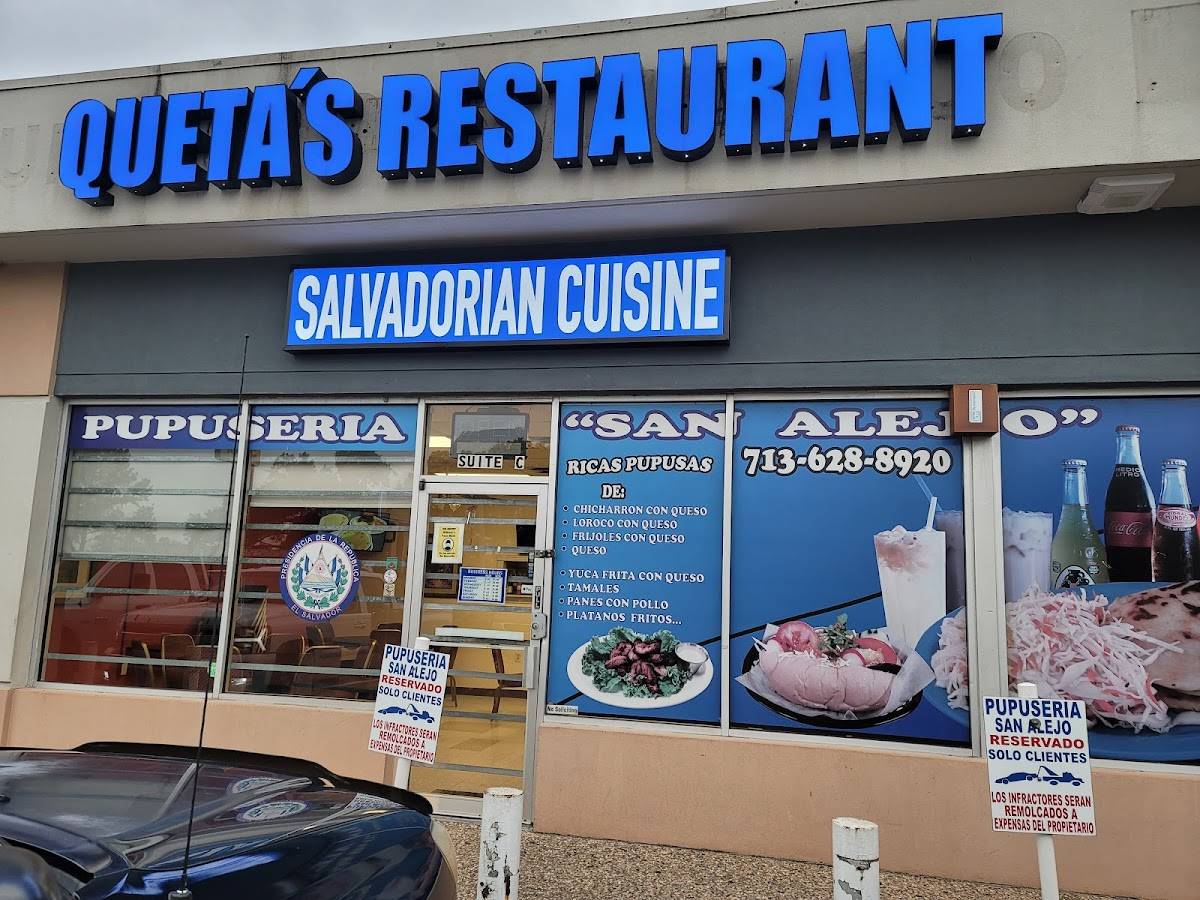Menu at Queta’s Restaurant, Houston