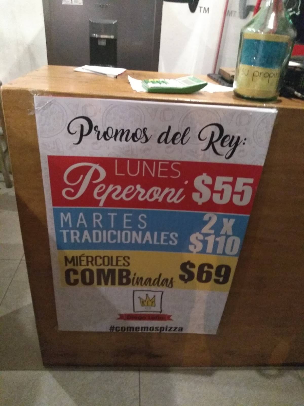Carta del restaurante Rey Pizza - Diego Leño Xalapa, Xalapa Enríquez ...