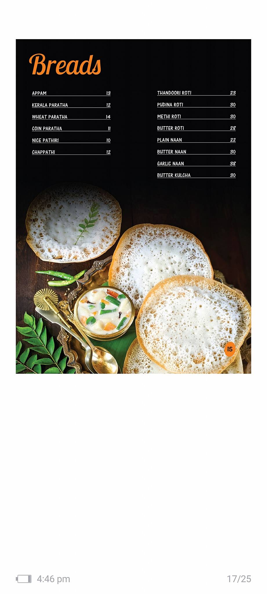 Menu at Silver Spoon Restaurant & Catering, Kozhikode