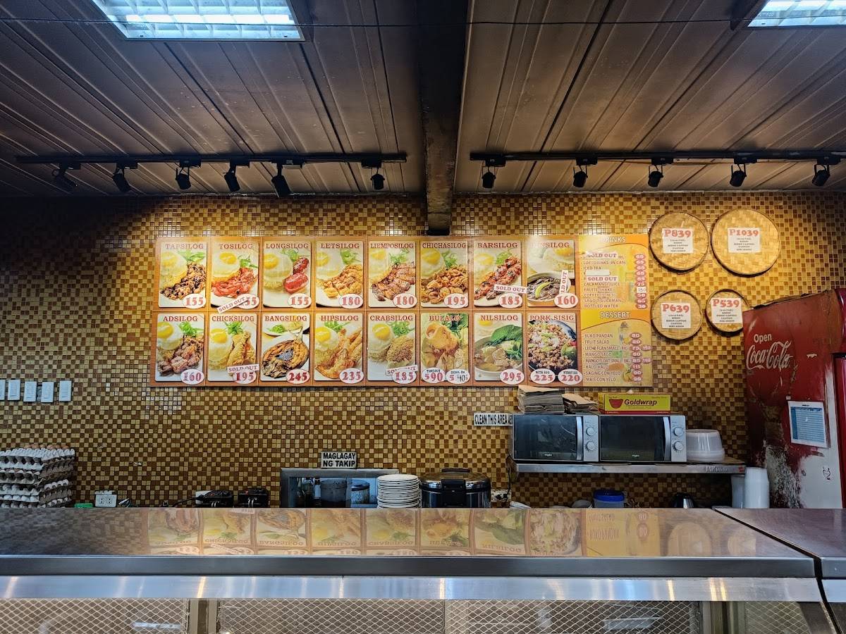 Menu at Tapsi ni Vivian at Bulaluhan restaurant, Pasig, H3CM+Q6J