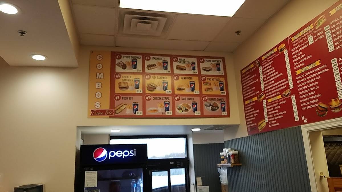Menu at Tastee Bite restaurant, Plano
