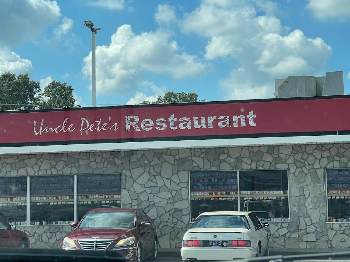 Menu at Uncle Pete's Truck Stop restaurant, Lebanon
