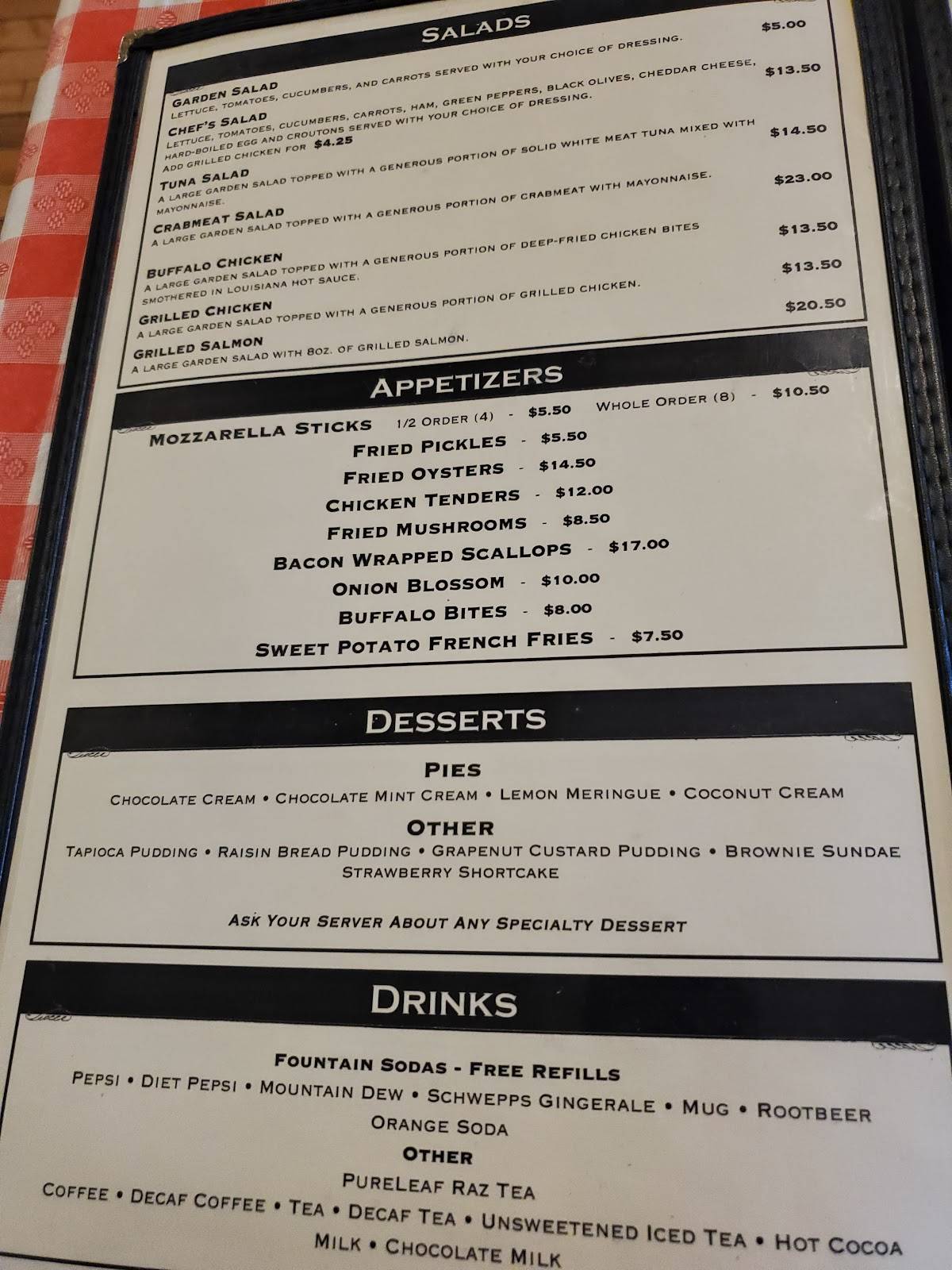 Menu at Reunion Station restaurant, Damariscotta, 23 Center St