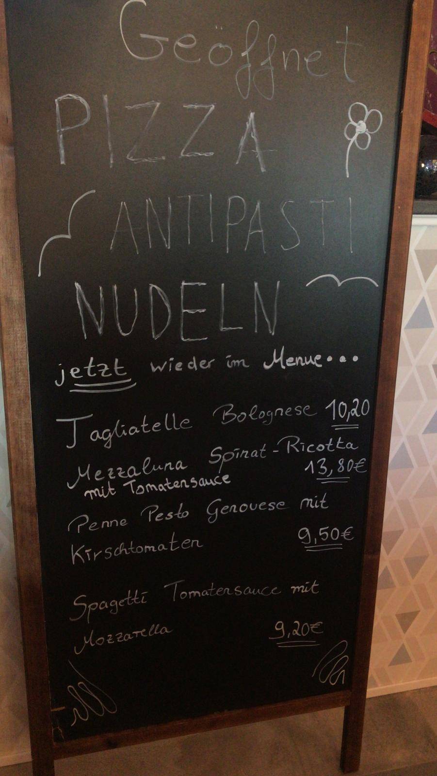 Menu at Ristorante Pizzeria Pension Damiano, Muldenhammer