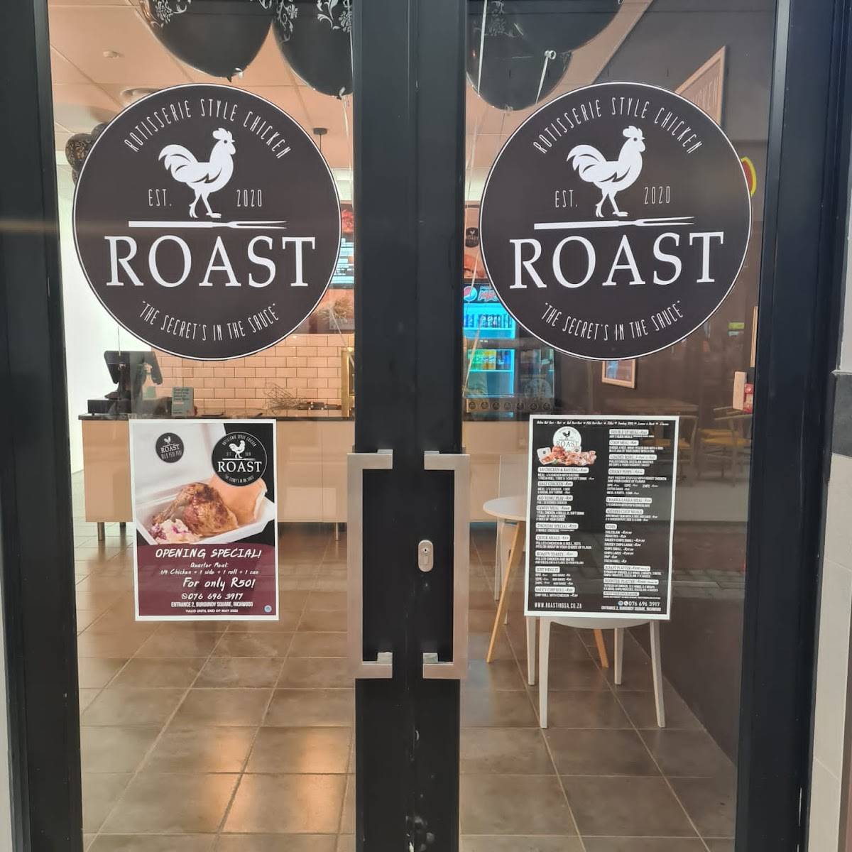Carta del restaurante Roast Burgundy Square - Cape Town, Ciudad del Cabo