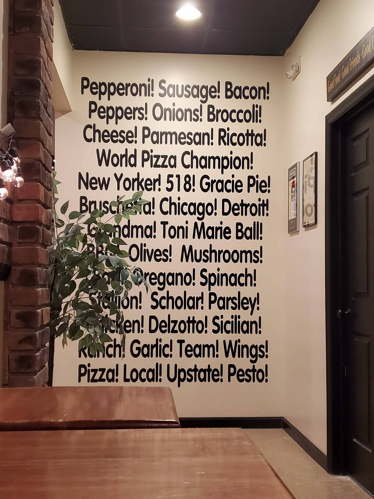 Menu at Romo's Pizza pizzeria, Glenmont