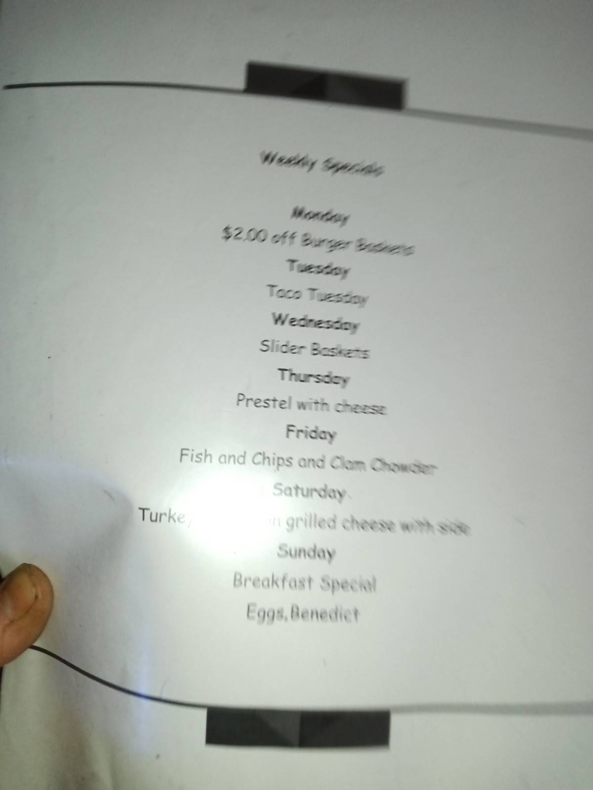Menu at Roundup Restaurant & Lounge, Graham