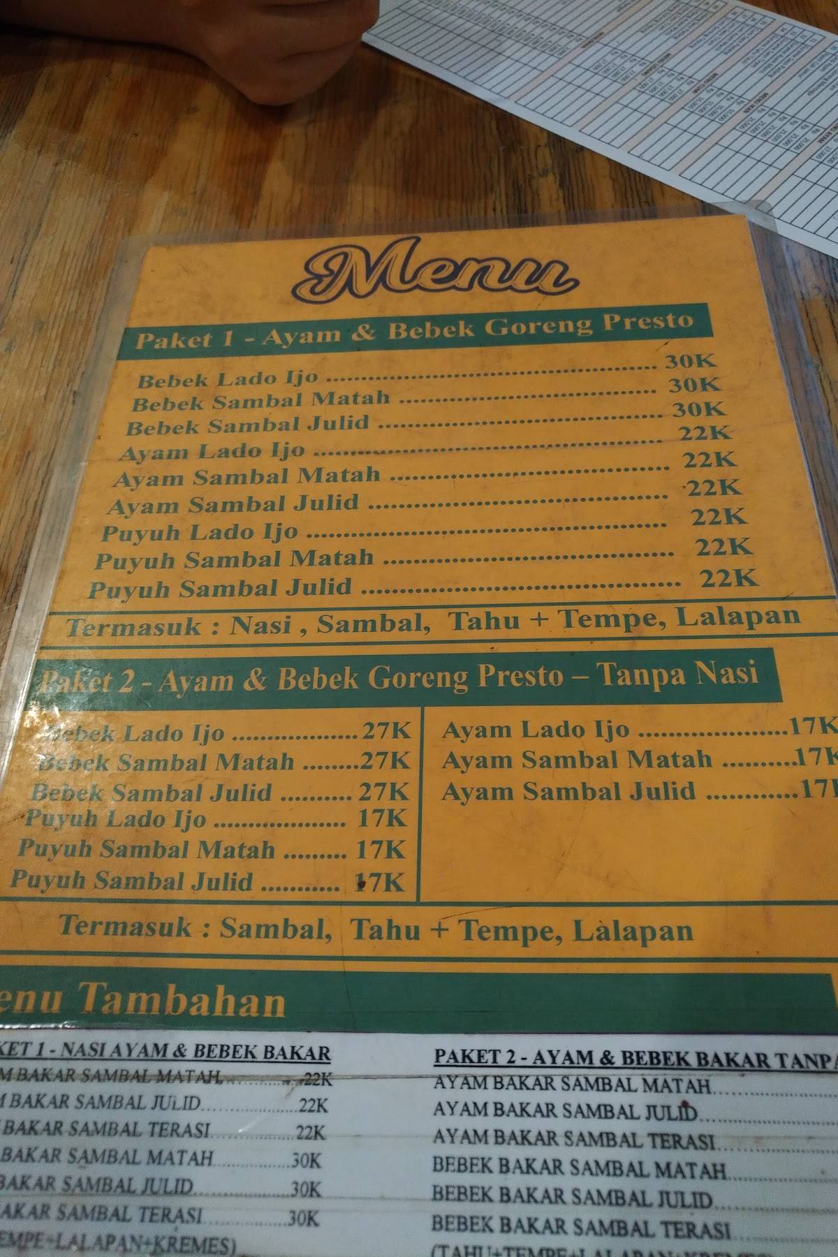 Menu at SAQA Ayam Bakar Tulang Lunak (Food Court Harja) restaurant ...