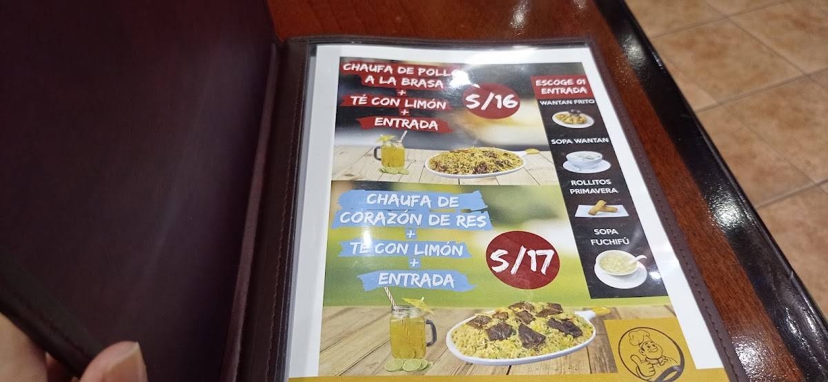 Carta del restaurante KING chaufa, San Miguel