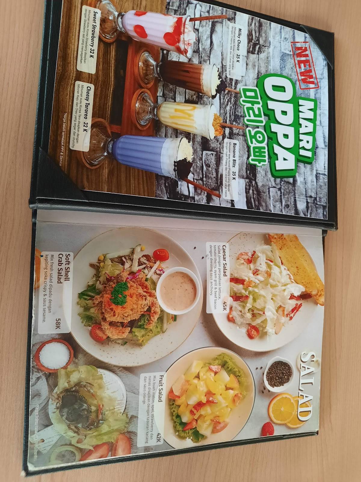 Menu at Posin Bakery & Cafe, Semarang, Jl. Menteri Supeno No.6
