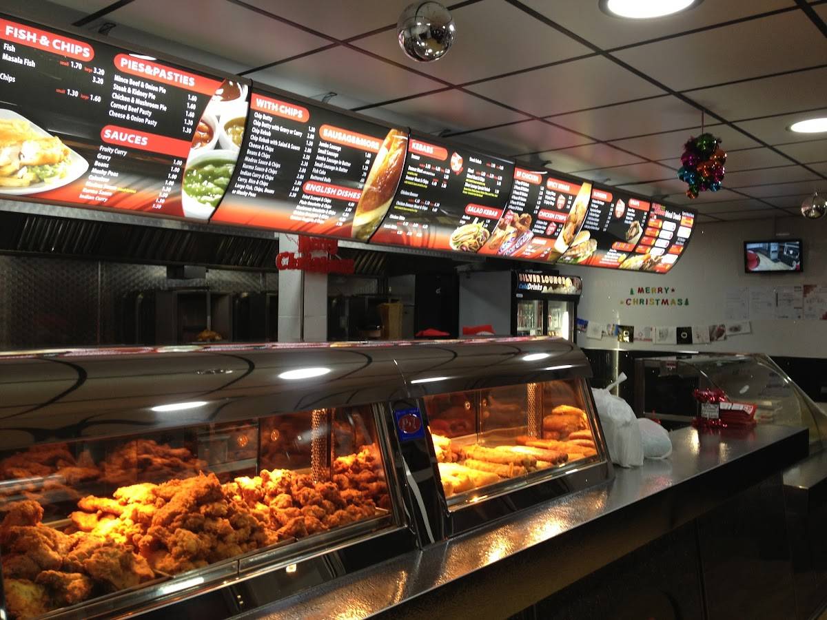 Menu at Silver Lounge Takeaway fast food, Tonypandy