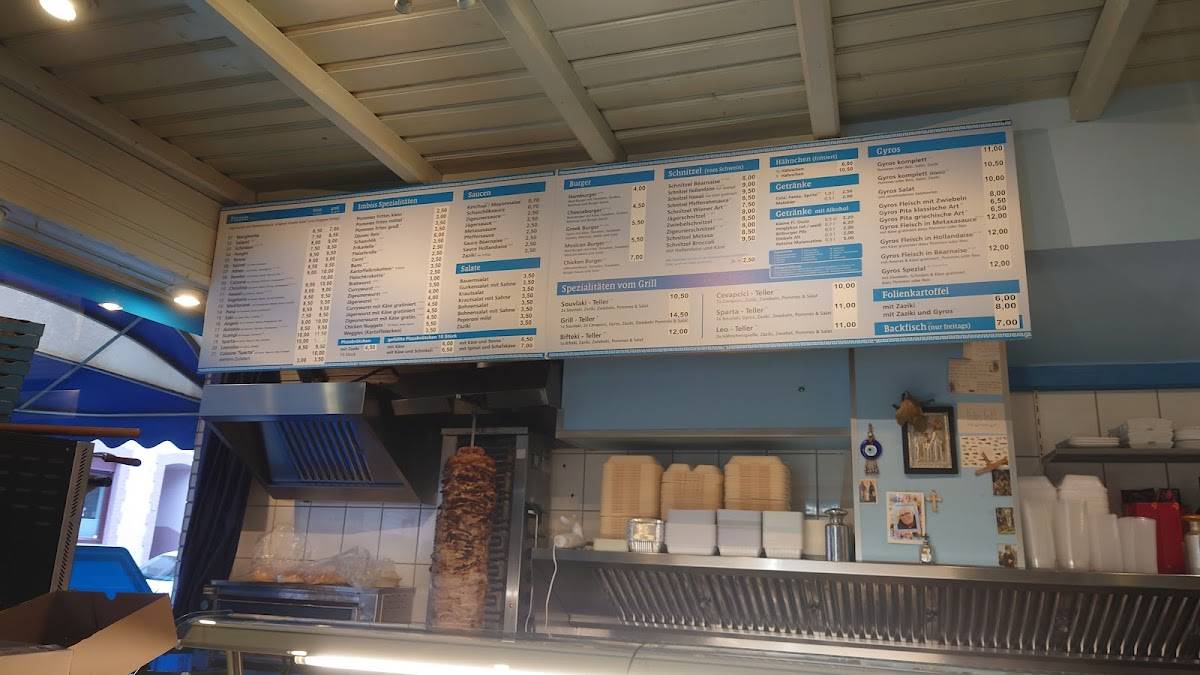 Speisekarte von Sparta Grill restaurant, Mönchengladbach