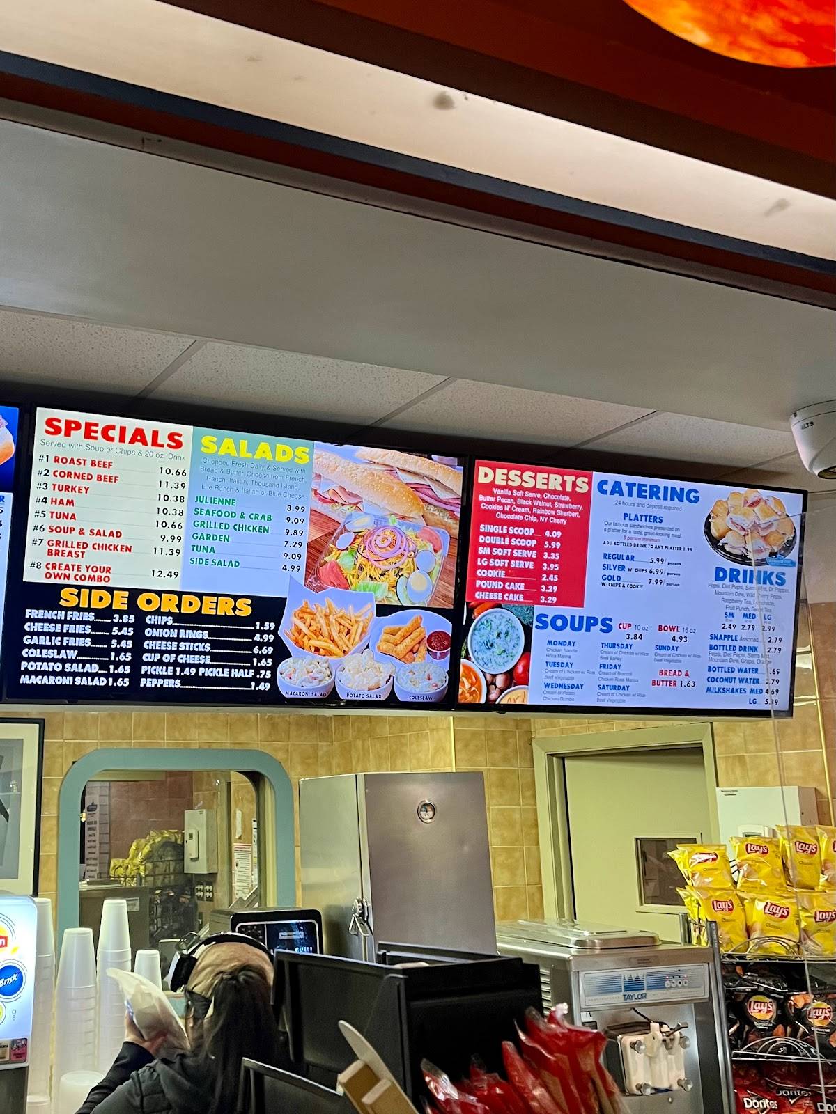 Menu at Submarine Port fast food, South Holland, 617 E 162nd St