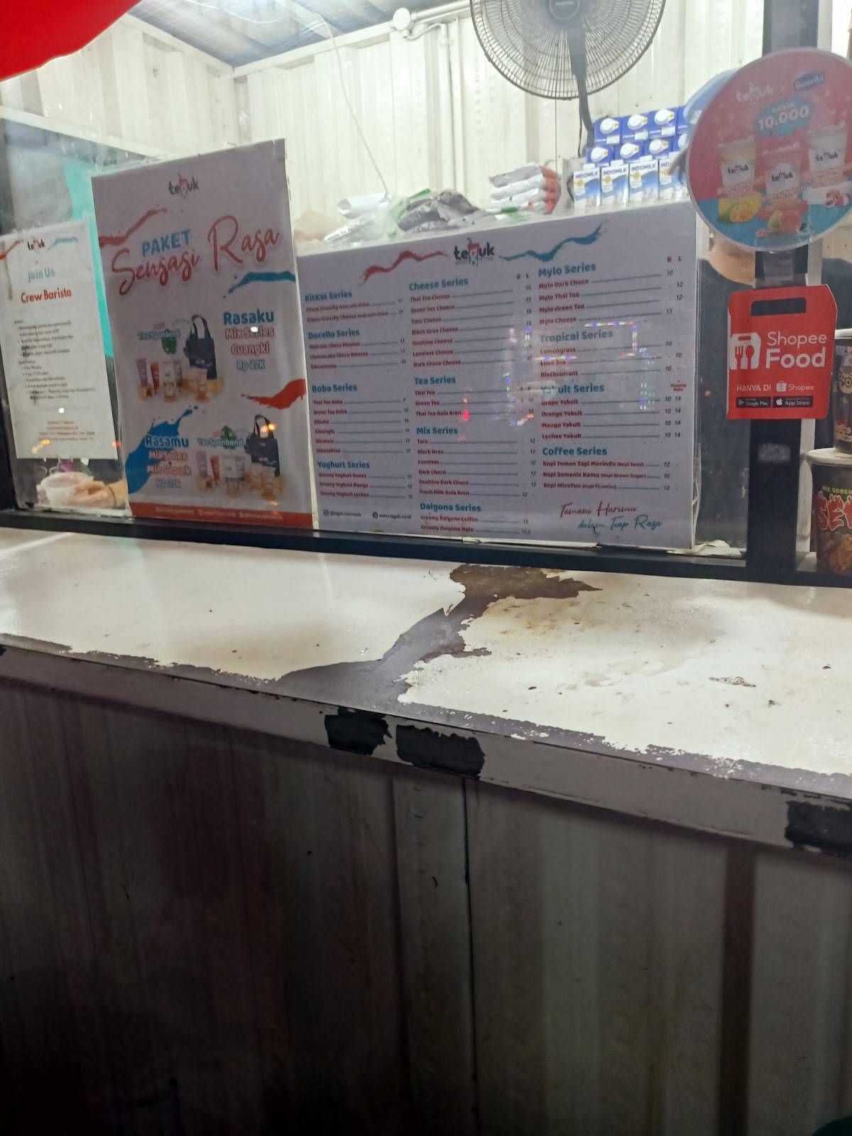 Carta del café TEGUK - Bumi Asri, Gelam Jaya