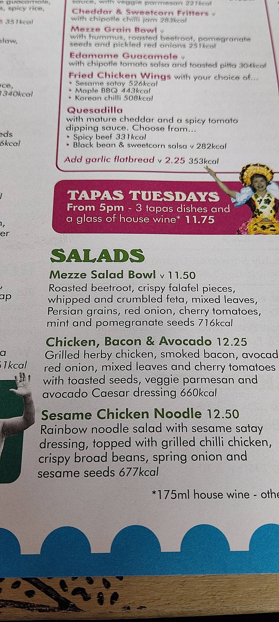 Menu at Tambo Lounge pub & bar, Newark-on-Trent