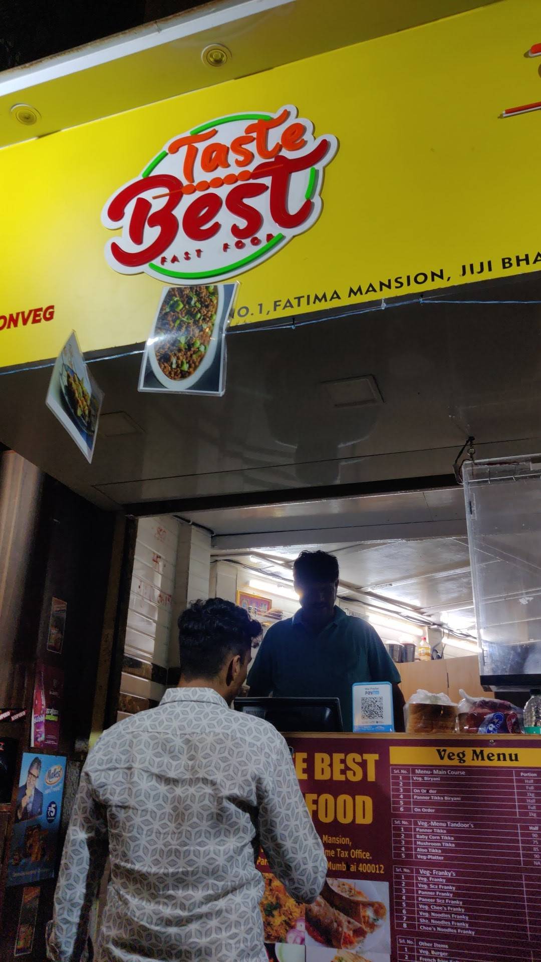 Menu at Taste Best, Mumbai