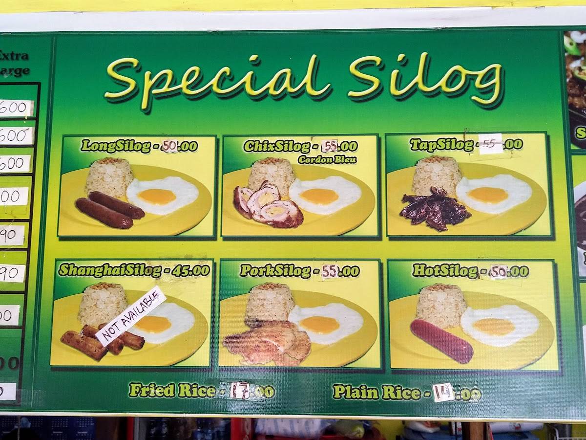 Menu at Tatay Berting's Special Pancit restaurant, Taguig