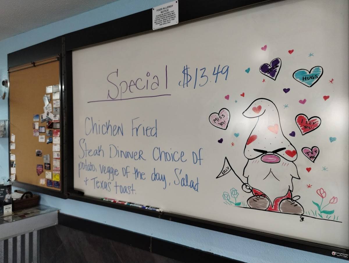 Menu at Tater's Fresh Grill restaurant, Lowell