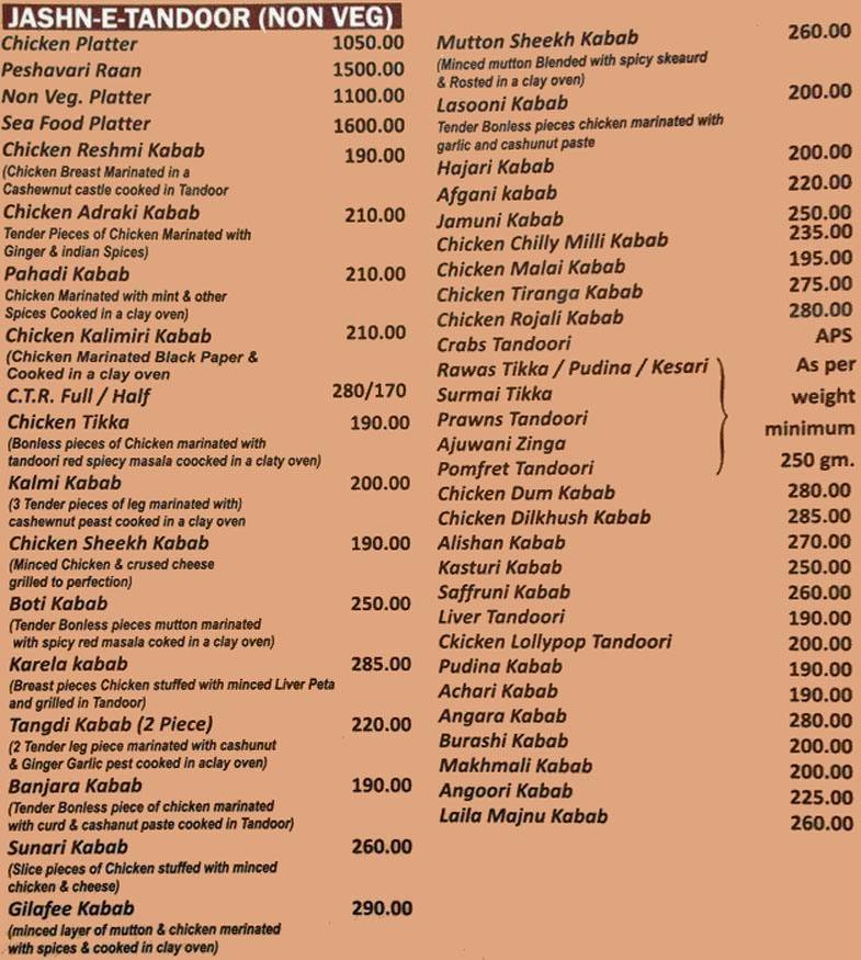 Menu at Hotel Kokan Ratna, Thane