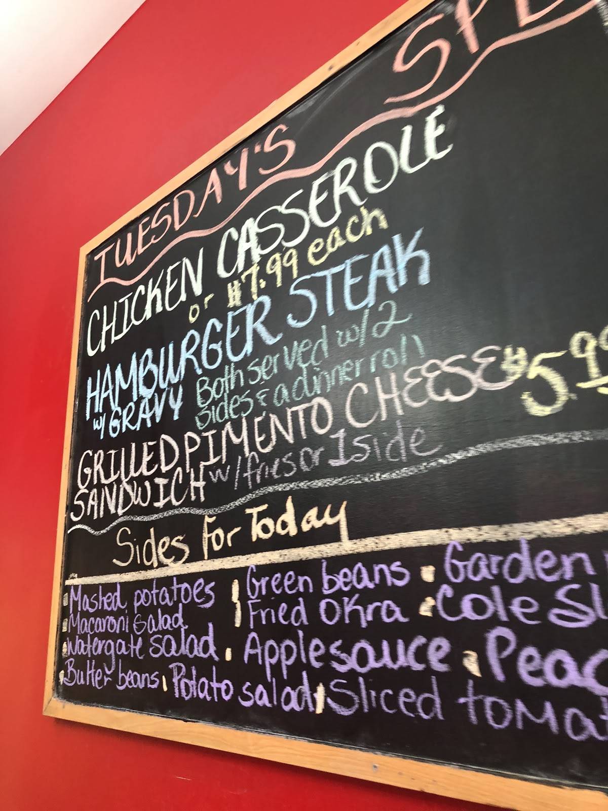 Menu at The Farmer's Kitchen restaurant, Bunn