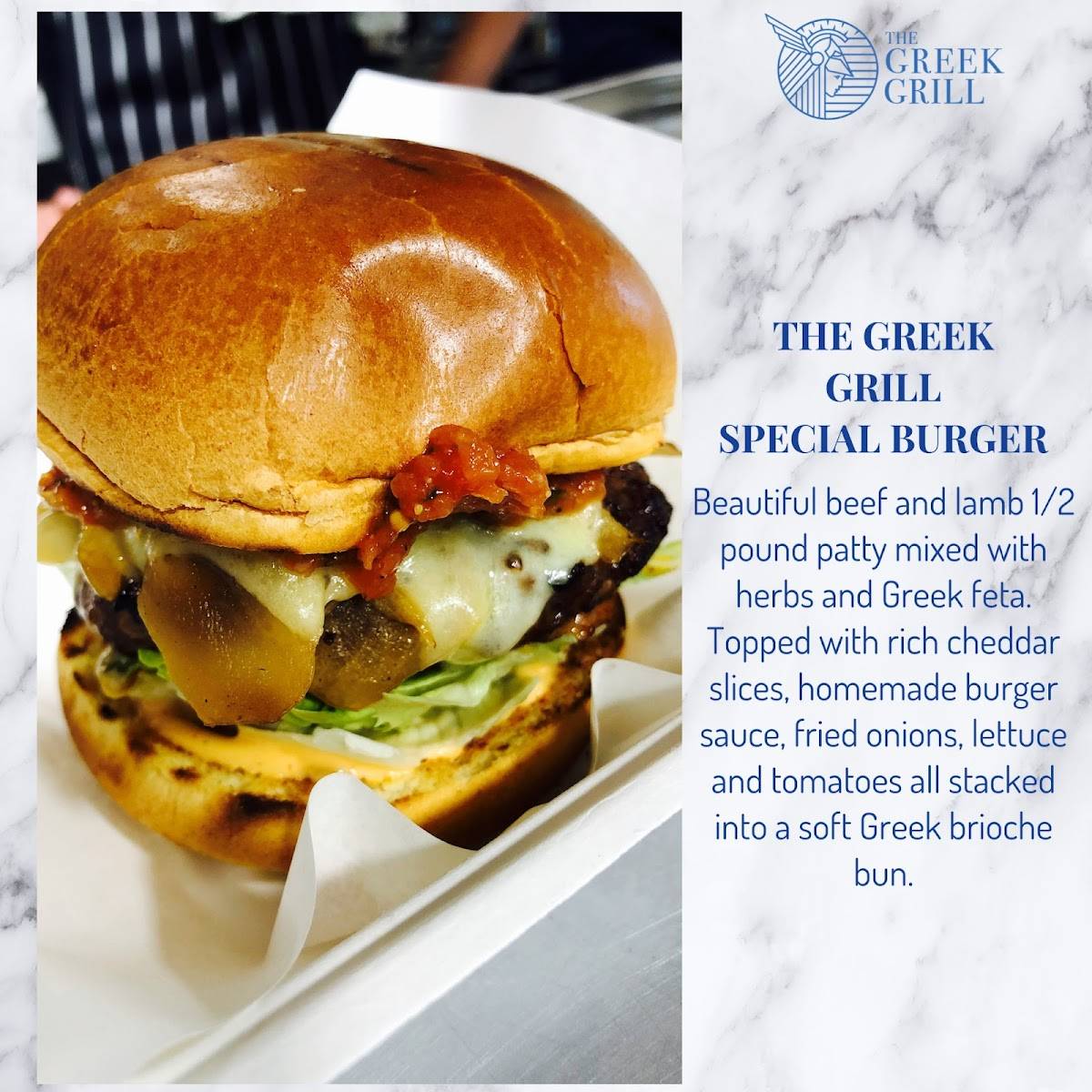 Menu at The Greek Grill restaurant, Mirfield