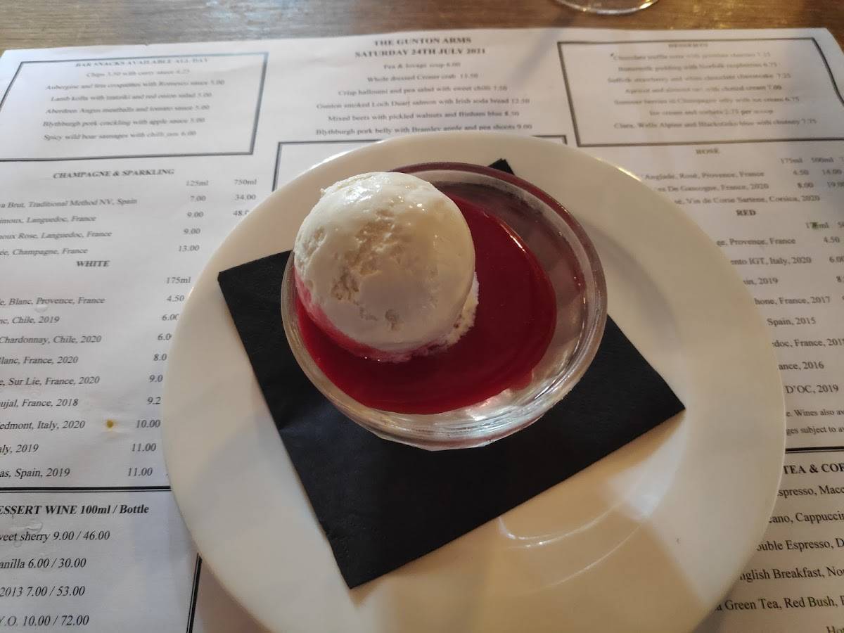 Menu at The Gunton Arms pub & bar, Thorpe Market, The Gunton Arms