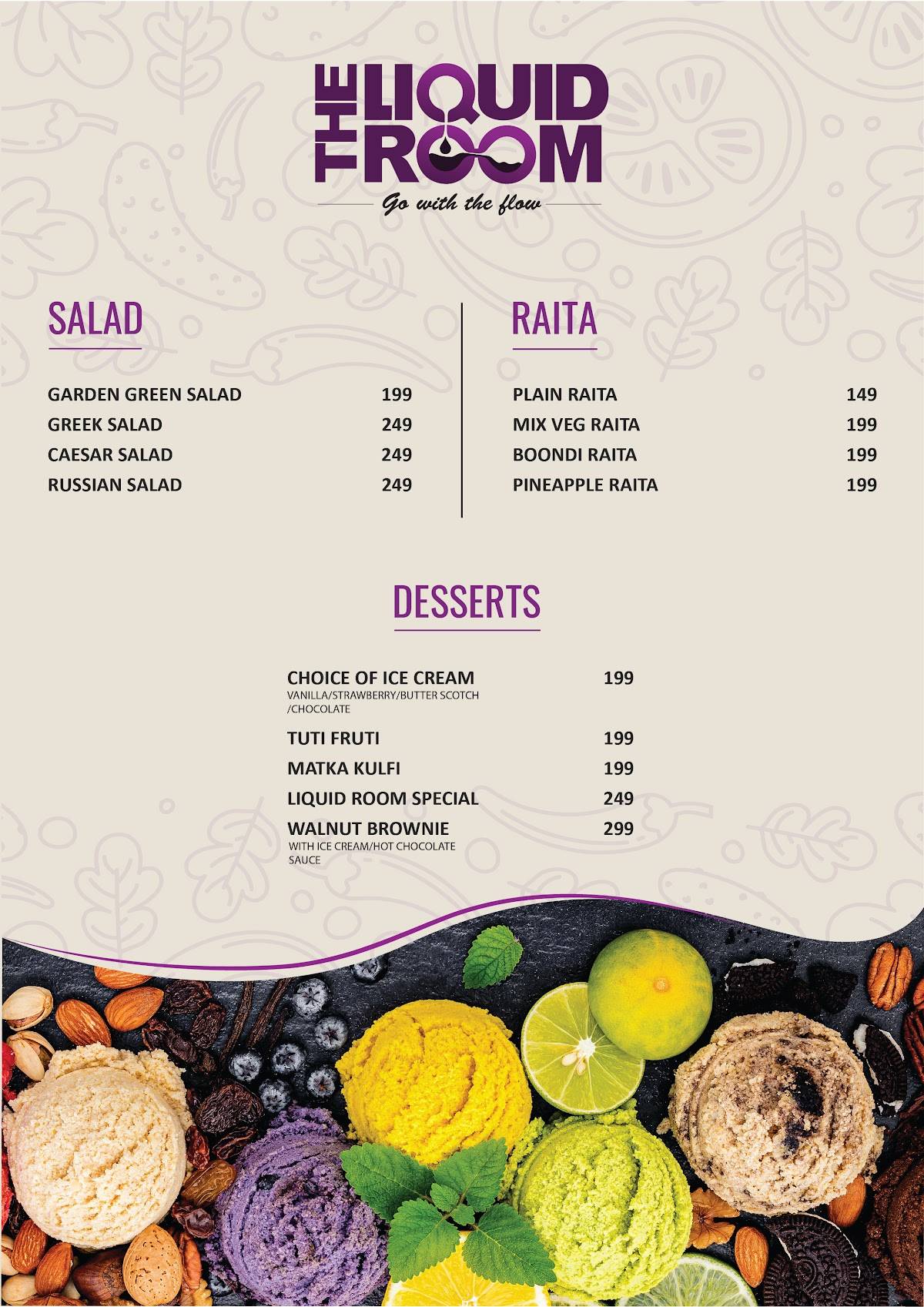 Menu at The Liquid Room- Best Pub, Club/Bar In Amritsar, Amritsar