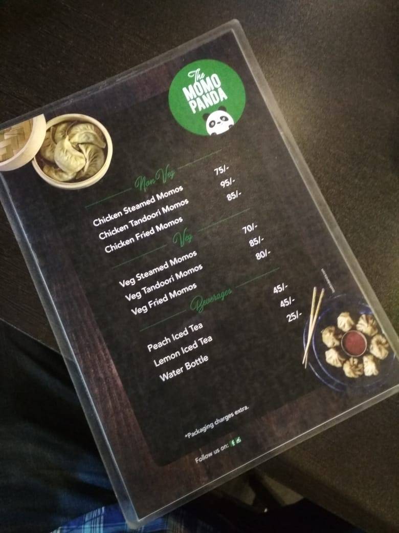Menu at The Momo Panda, Pune, The Momo Panda