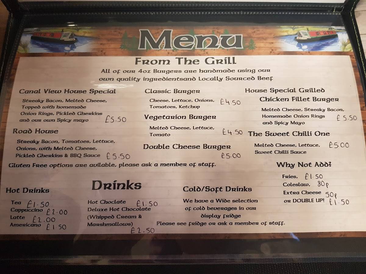 Menu at The Ranch Breakfast Bar and Grill, Resolven