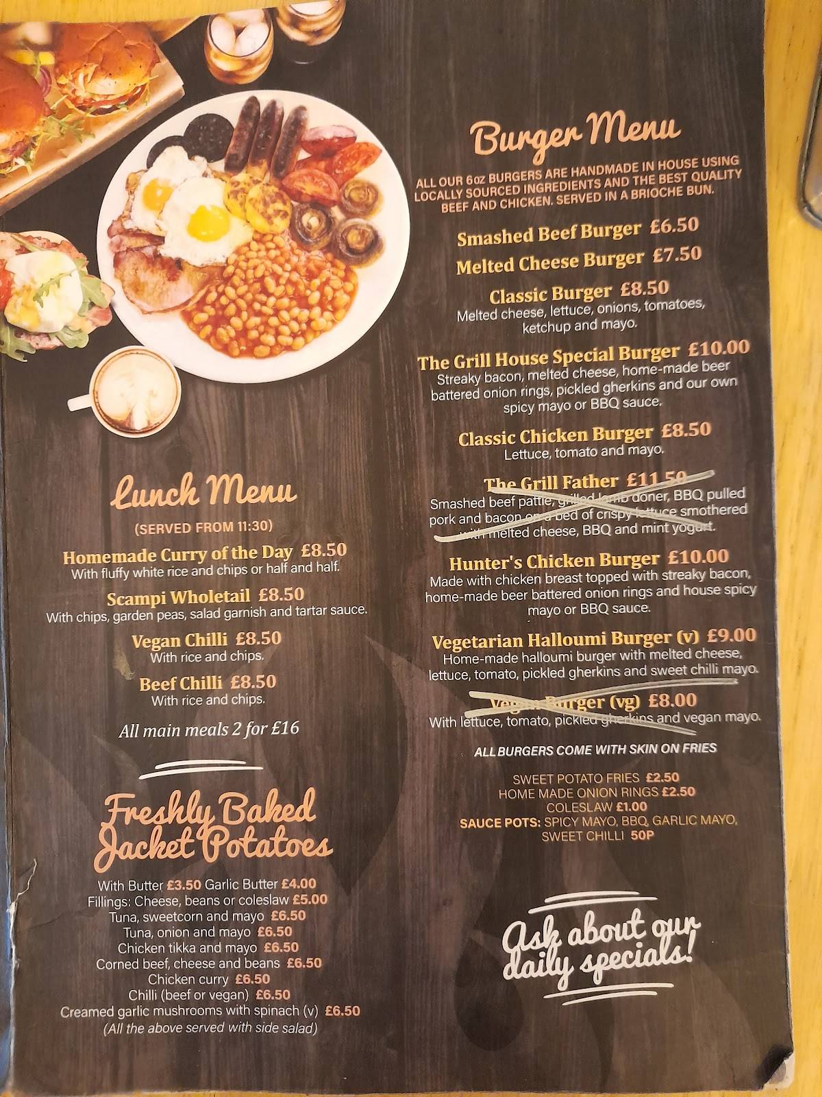 Menu at The Ranch Breakfast Bar and Grill, Resolven